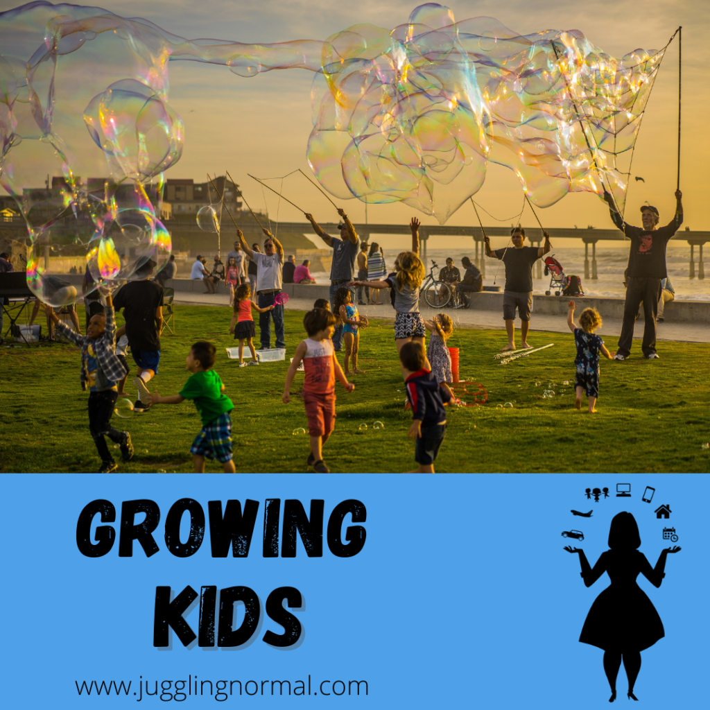 Growing Kids - Juggling Normal